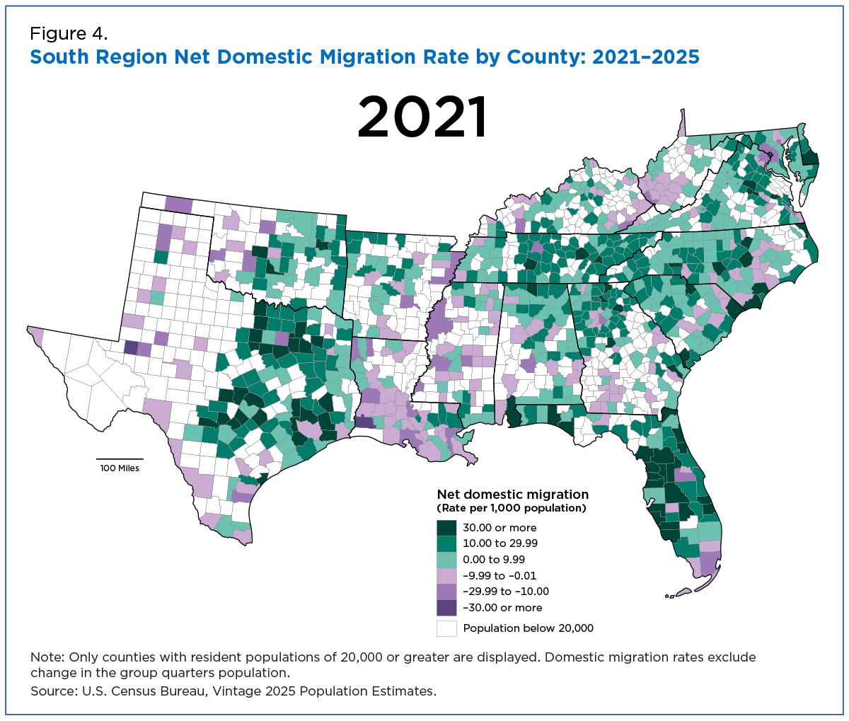 Jobs, Warm Weather and Retirement Destinations Contribute to Domestic ...